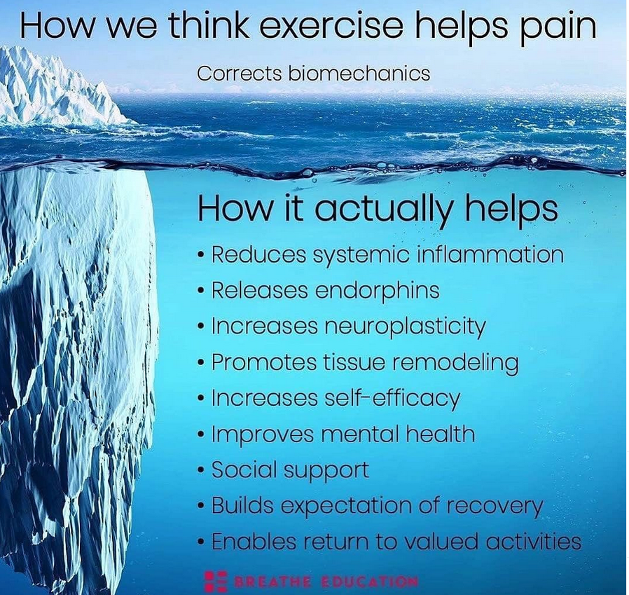 How exercise helps pain. – Healthaware