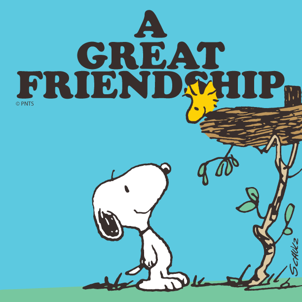 Love is having a best friend..@Snoopy 🧡#Peanuts – Healthaware